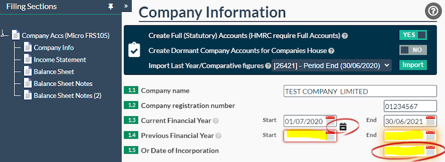 How to Create Micro Entity iXBRL Company Accounts | Easy Digital Filing